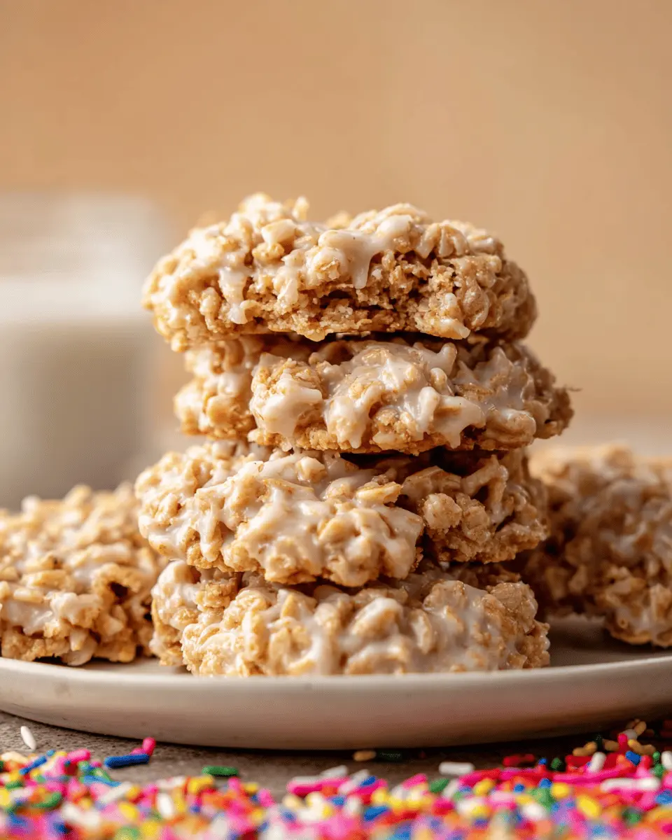 vanilla no bake cookies