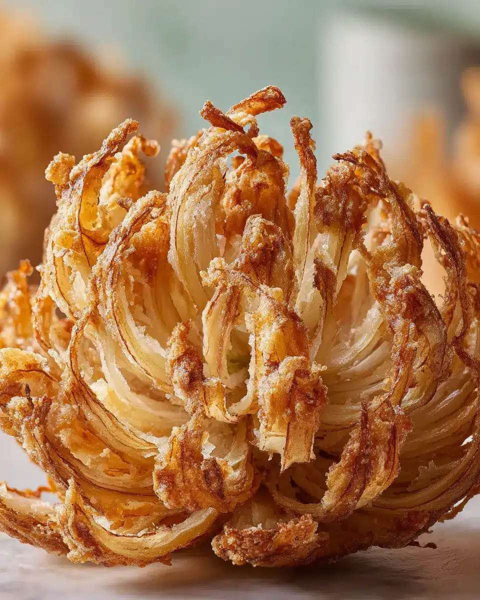 deep-fried blooming onion