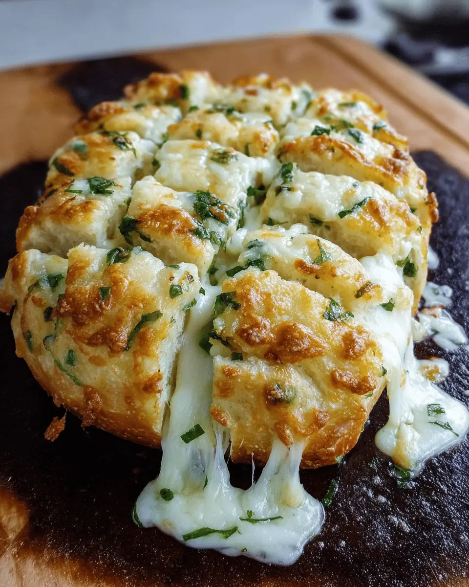 Garlic Mozzarella Bread Recipe